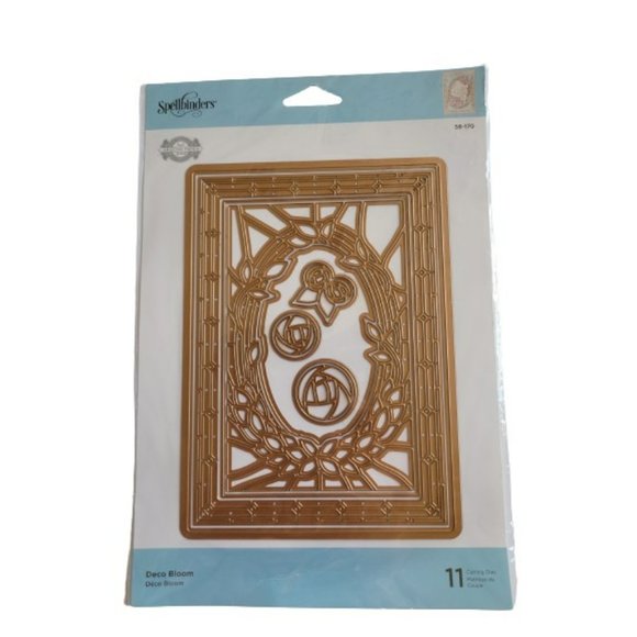 Spellbinders | Other | Deco Bloom Card Die Frames 1 Dies Spellbinders ...